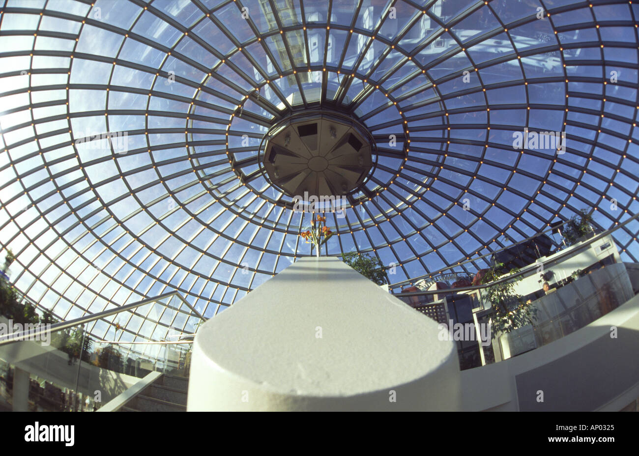 Modern Dome Perlan Building Reykjavik Iceland Stock Photo - Alamy