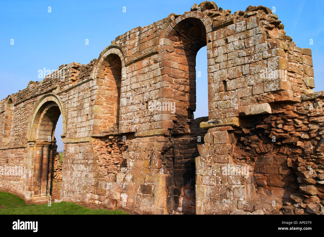 White Ladies Priory Shropshire About a mile from Boscobel House 12C ...
