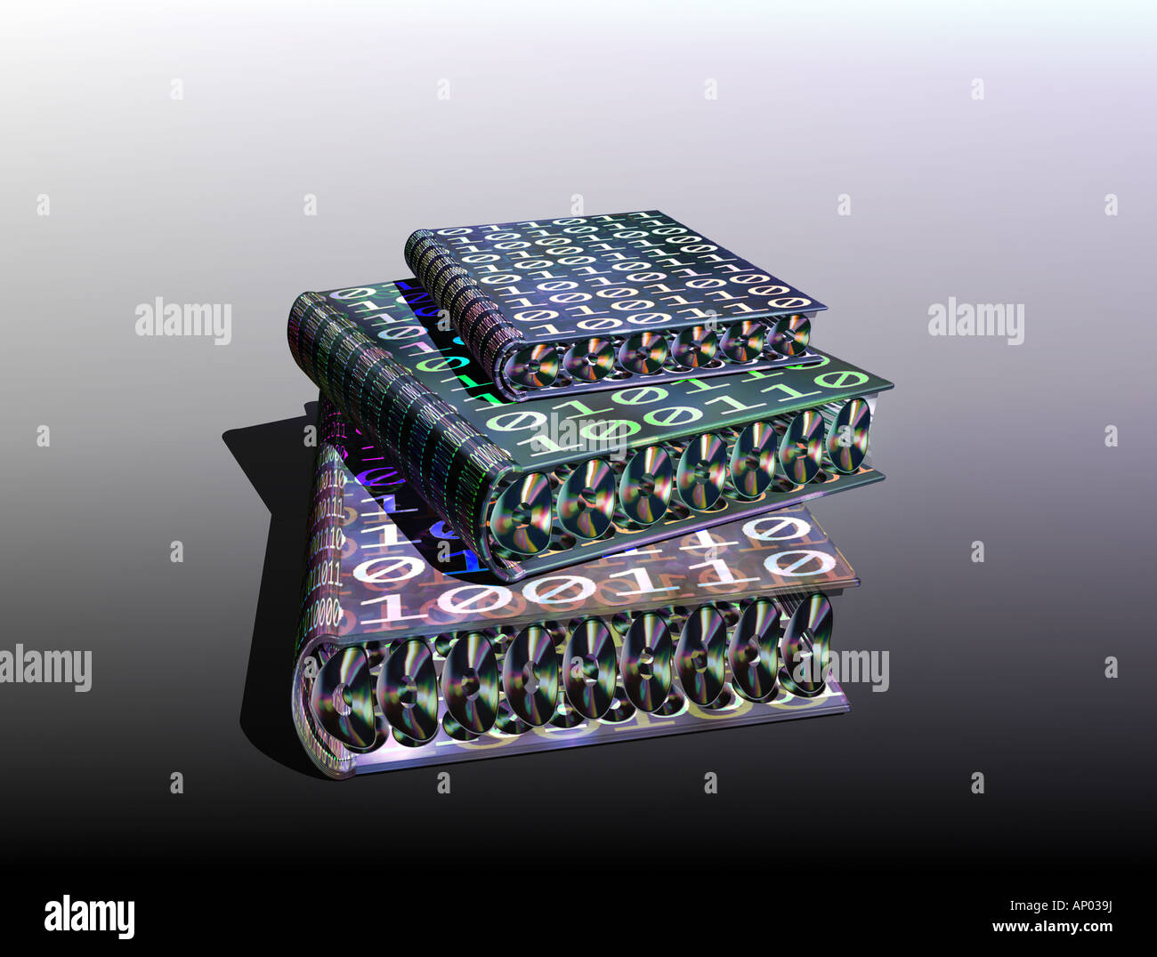 Digital Books - Binary Code FLASH PROSE Stock Photo - Alamy