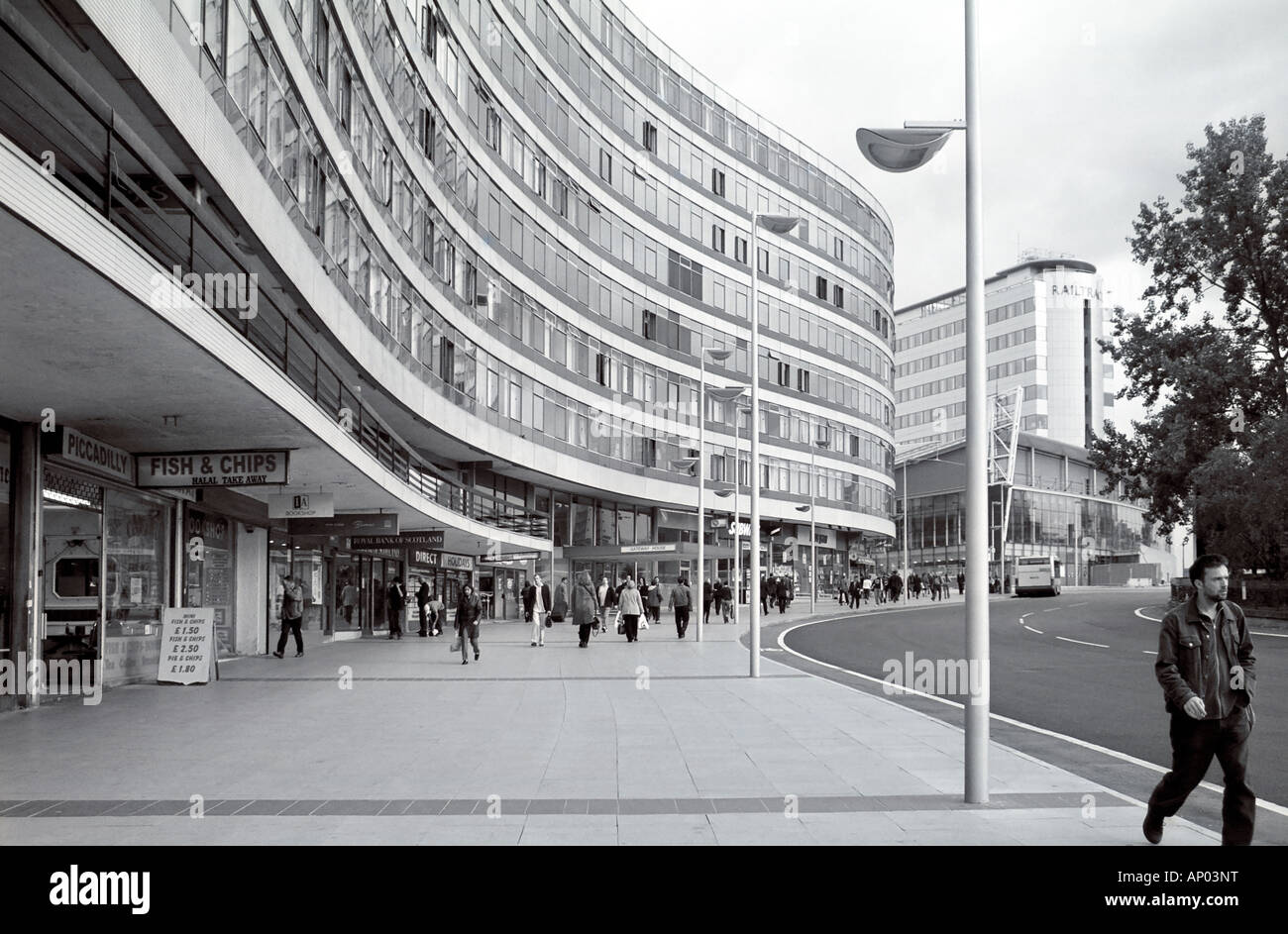 Piccadilly, Station Approach, Manchester, UK Stock Photo - Alamy