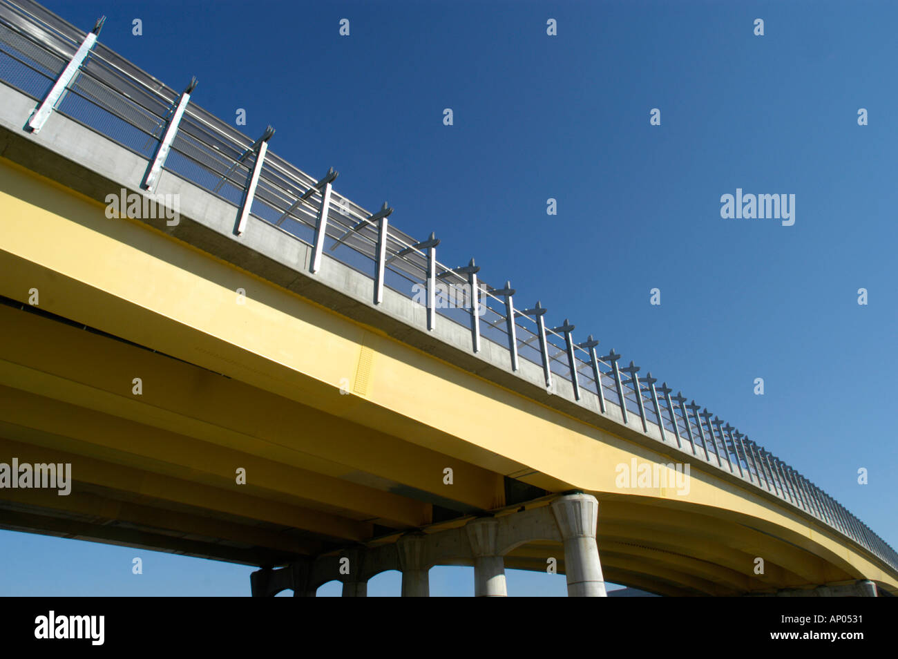 Viaduct Bridge in Downtown Atlanta Connector Stock Photo - Alamy