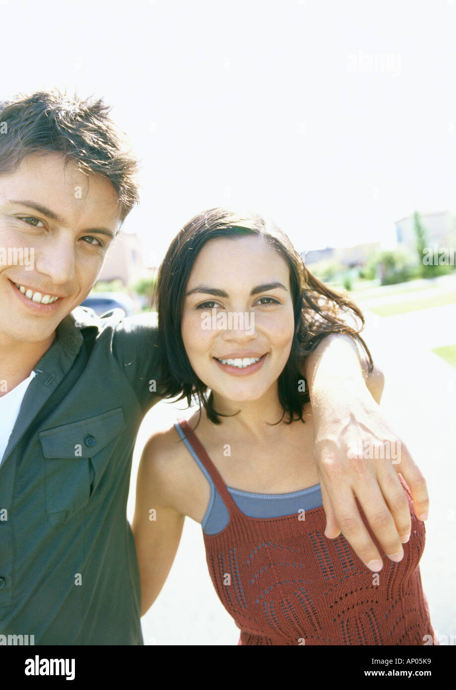 Good looking young woman walks hi-res stock photography and images - Alamy