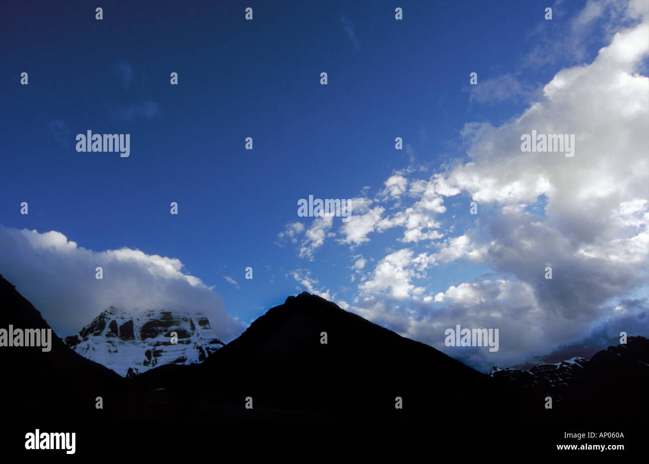 The North face of MOUNT KAILASH 6638 Meters the most sacred HIMALAYAN ...