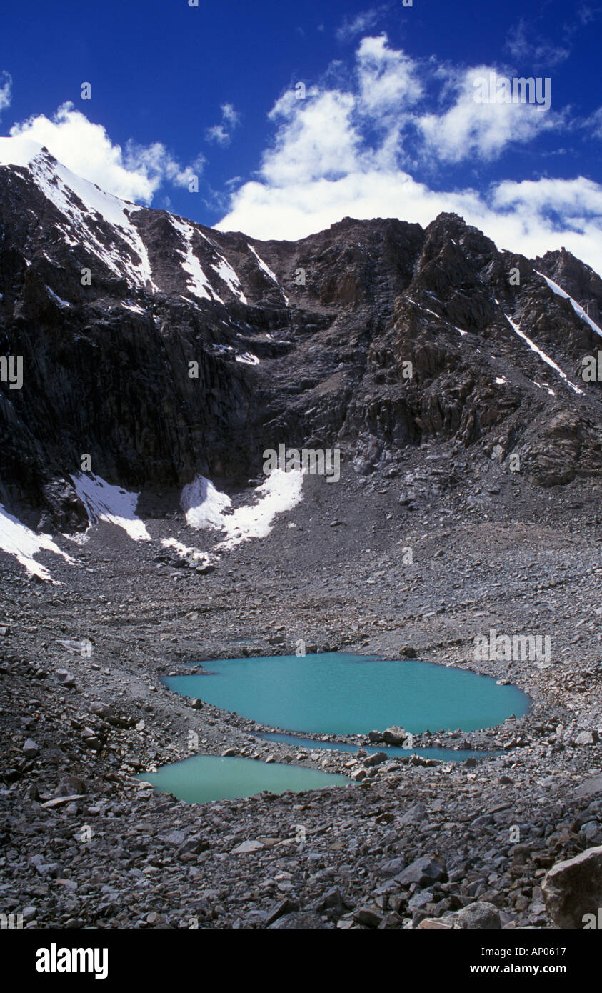 The turquoise LAKE OF COMPASSION near the DOLMA PASS is sacred to ...
