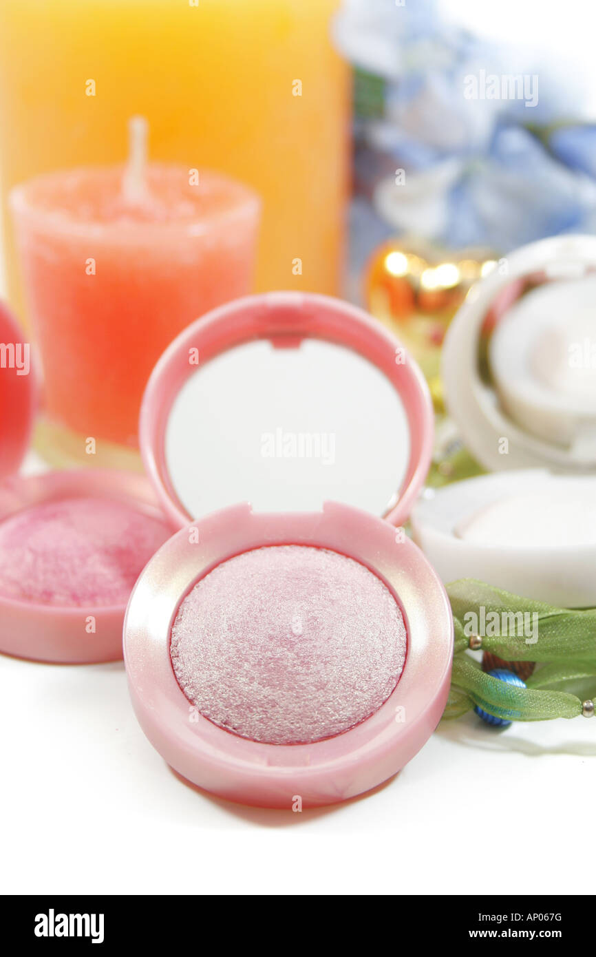 Make up: shades of blush Stock Photo - Alamy