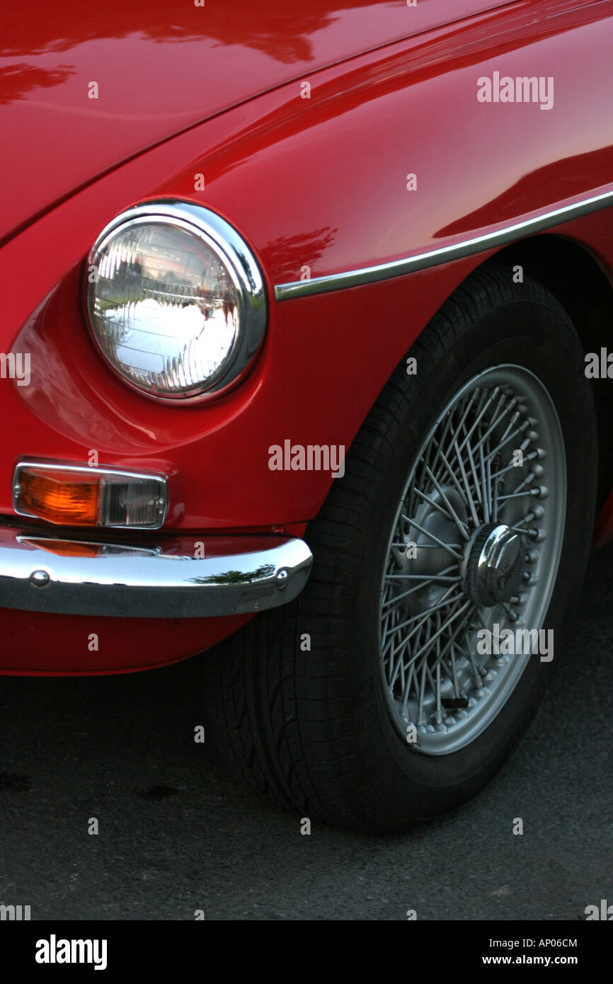 Red mgb gt hi-res stock photography and images - Alamy