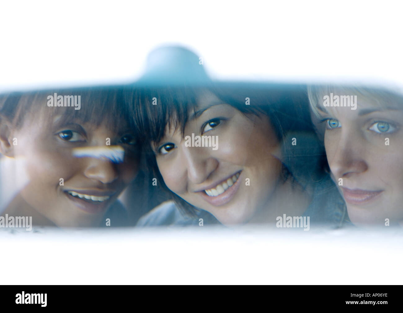 Eyes in rearview mirror hi-res stock photography and images - Alamy