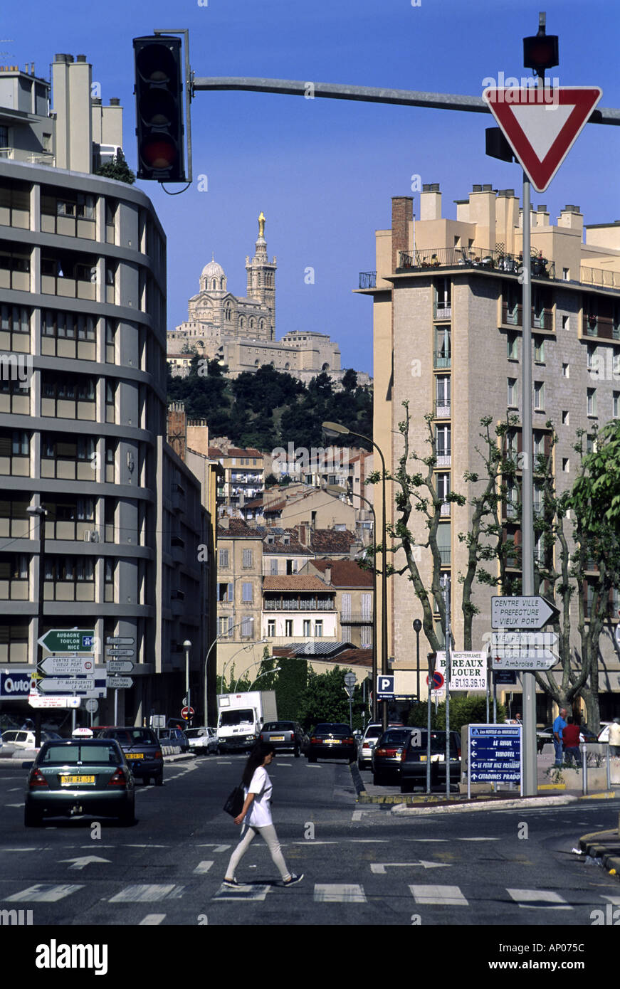 The roads of marseille hi-res stock photography and images - Alamy