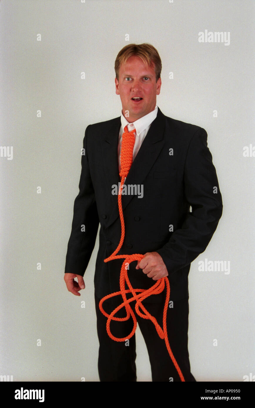 Business suit necktie hang from hi-res stock photography and images - Alamy