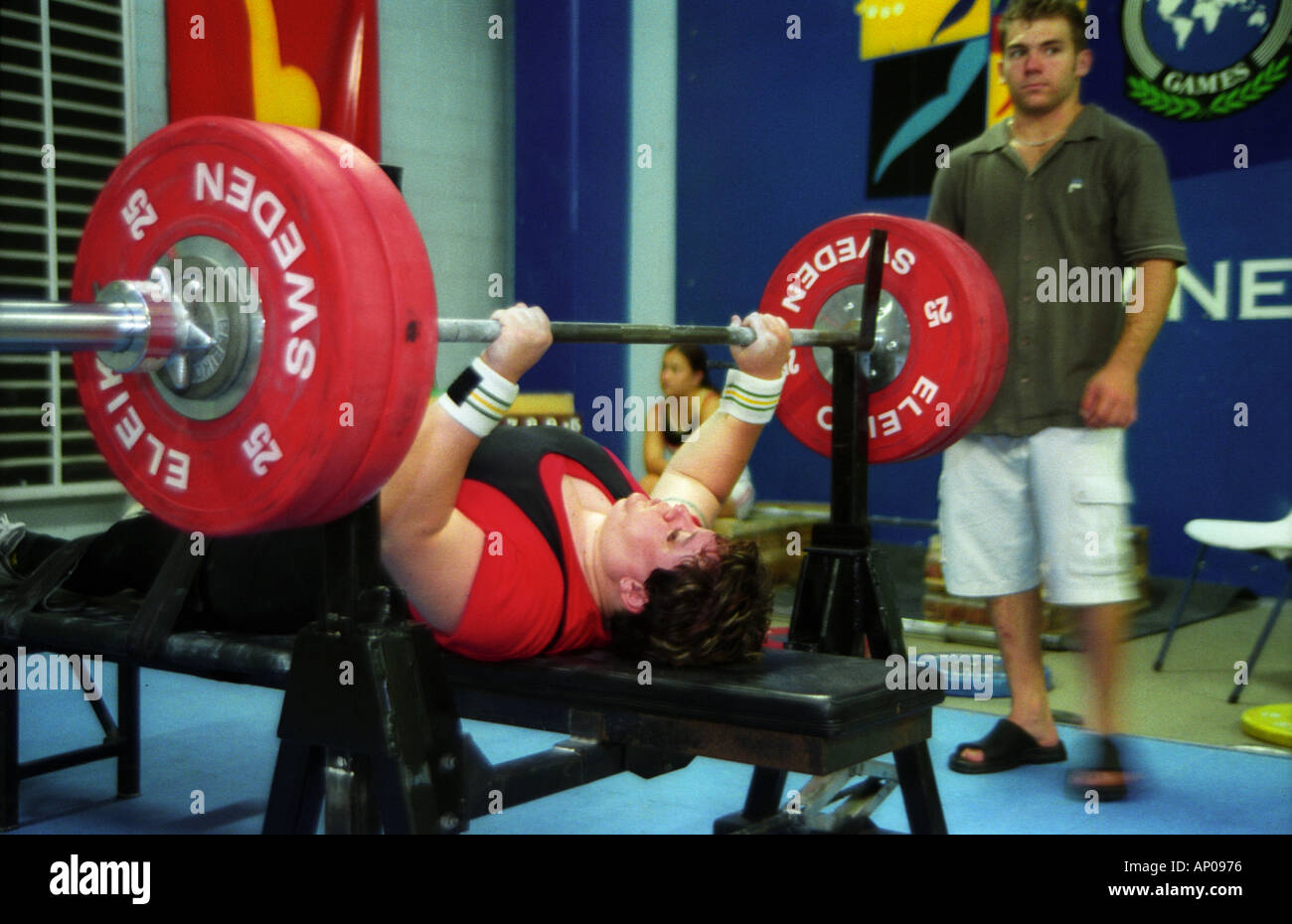 Female bodybuilder wheelchair hi-res stock photography and images - Alamy