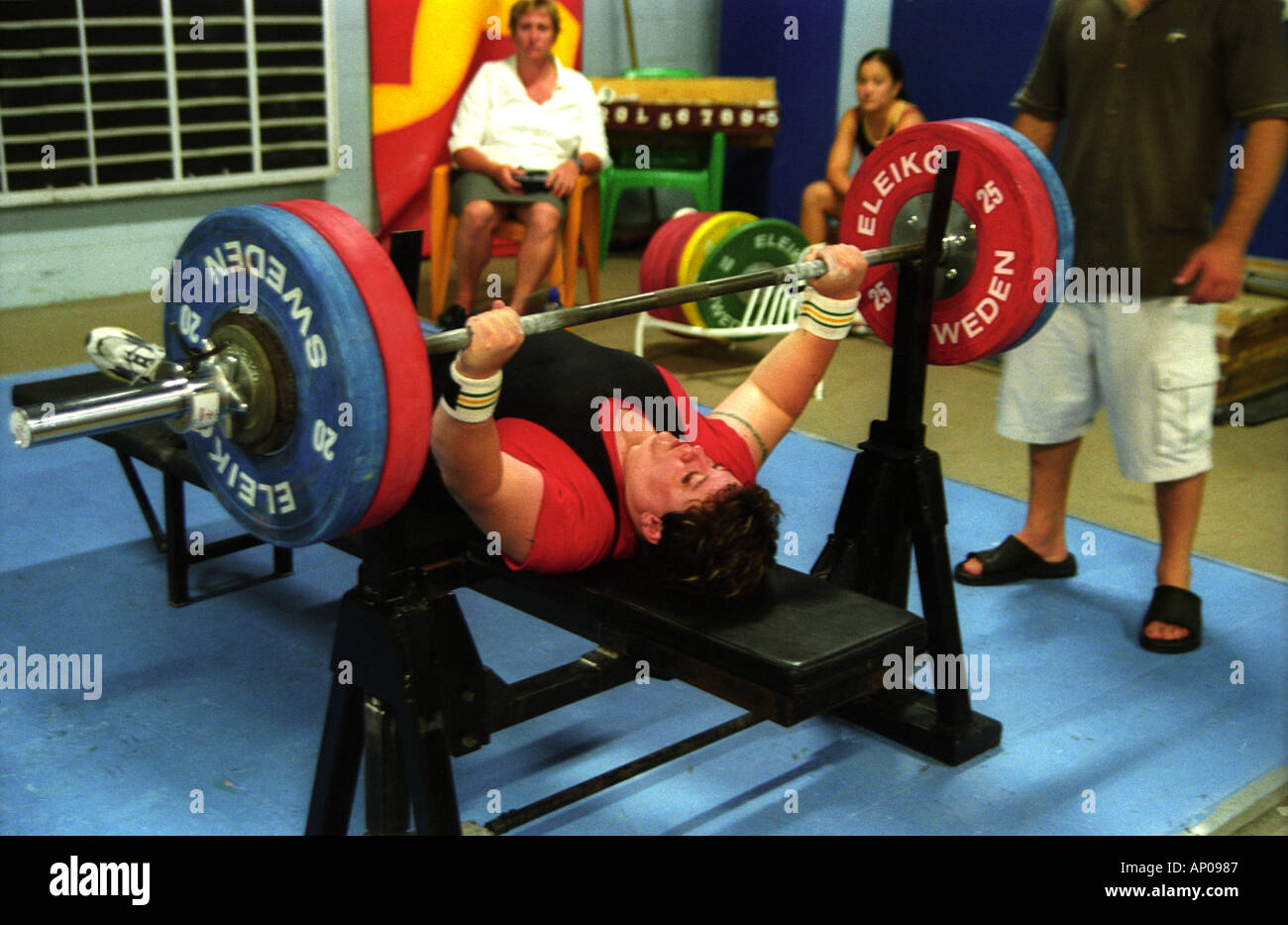 Female bodybuilder wheelchair hi-res stock photography and images - Alamy