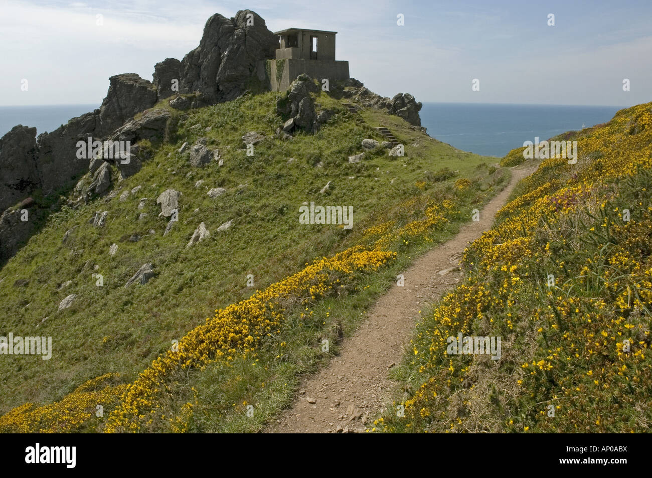 South west coast path at Bolt Head, south Devon Stock Photo - Alamy