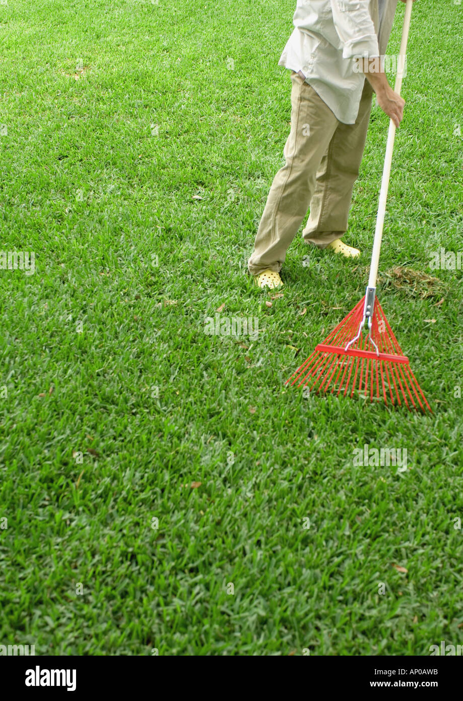 Rake The Lawn High Resolution Stock Photography and Images - Alamy