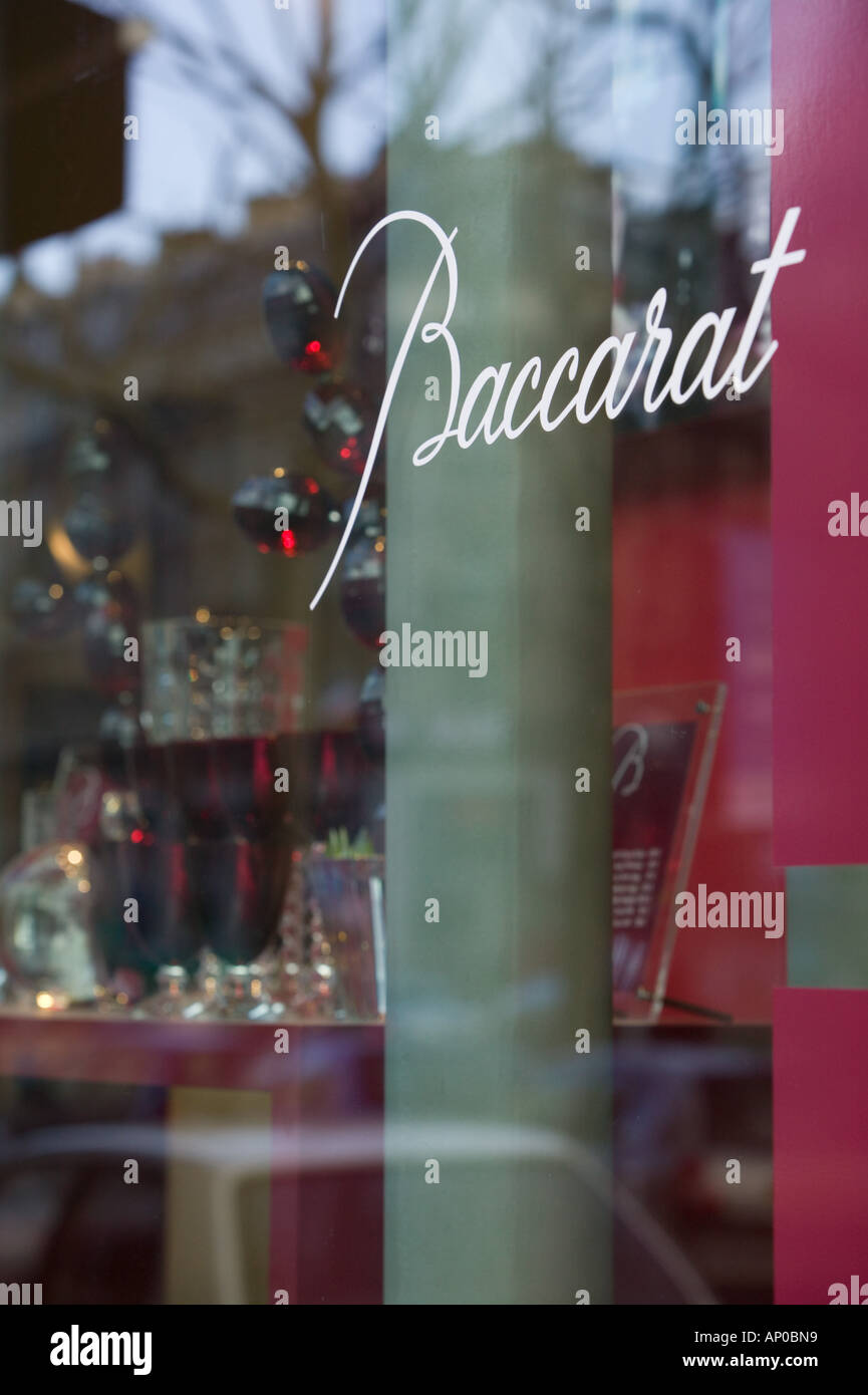 Baccarat crystal hi-res stock photography and images - Alamy