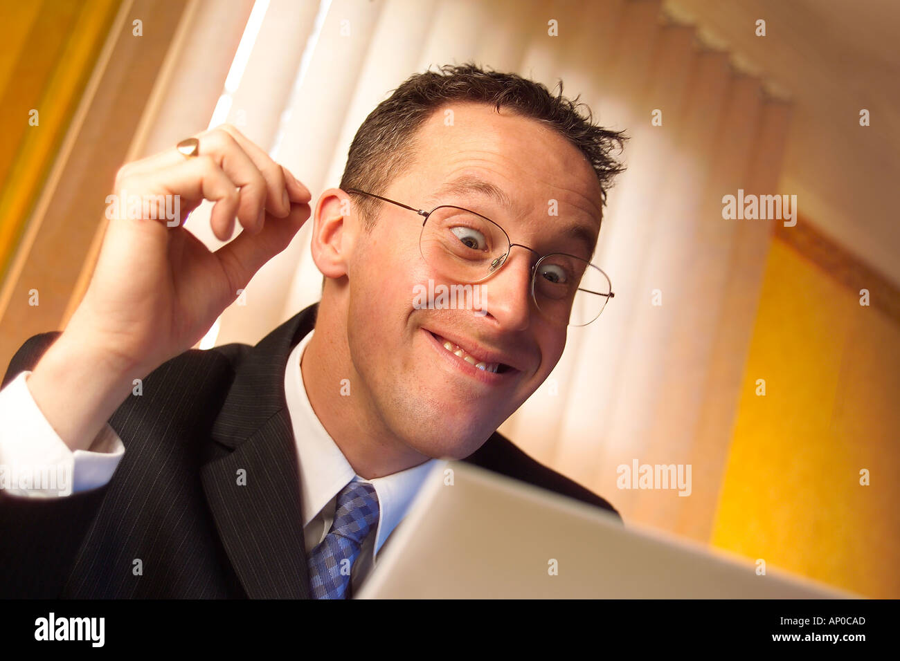 The foolish young man hi-res stock photography and images - Alamy