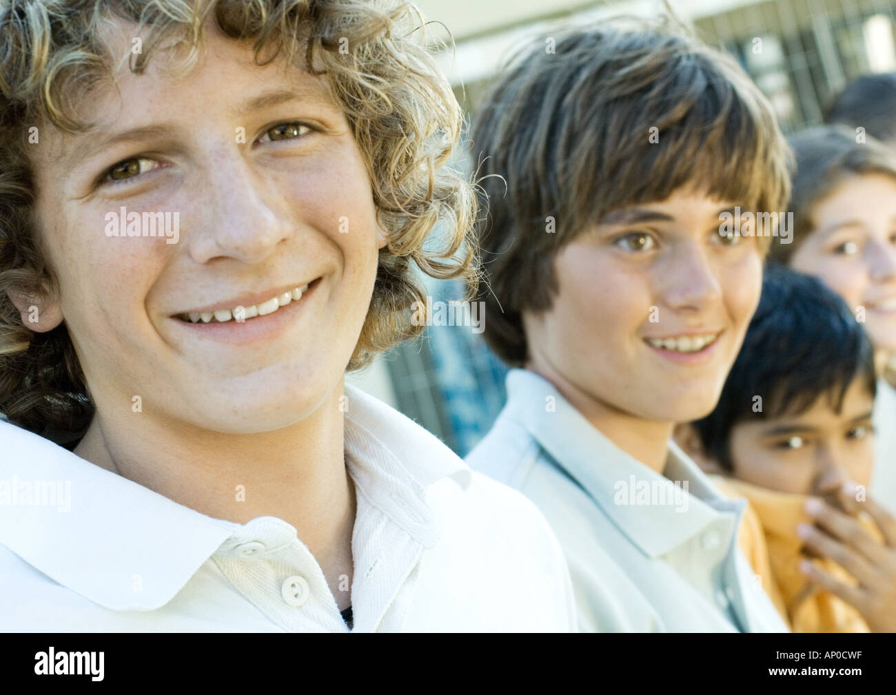 Group of preteen kids Stock Photo - Alamy