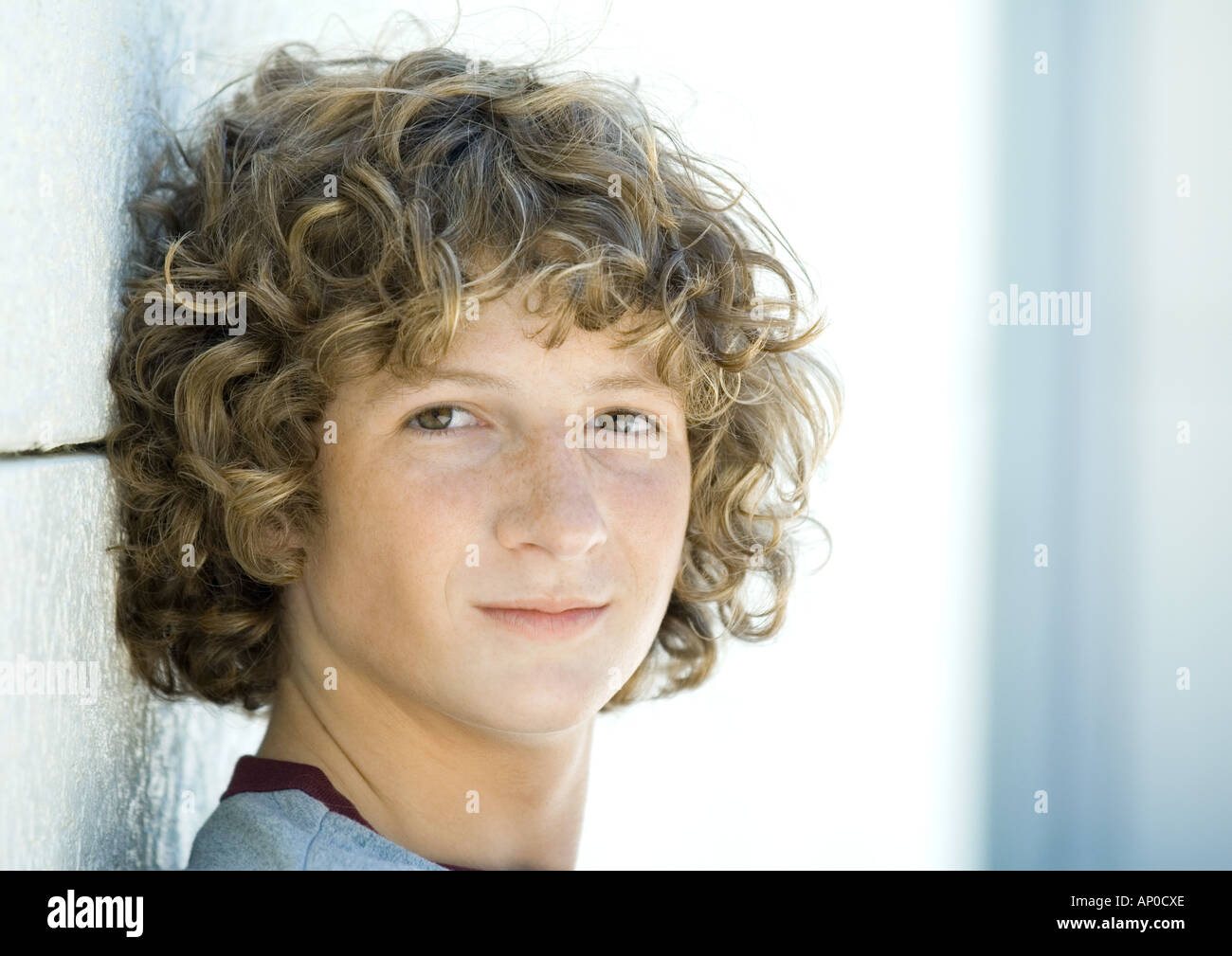 Teenage boy, portrait Stock Photo - Alamy