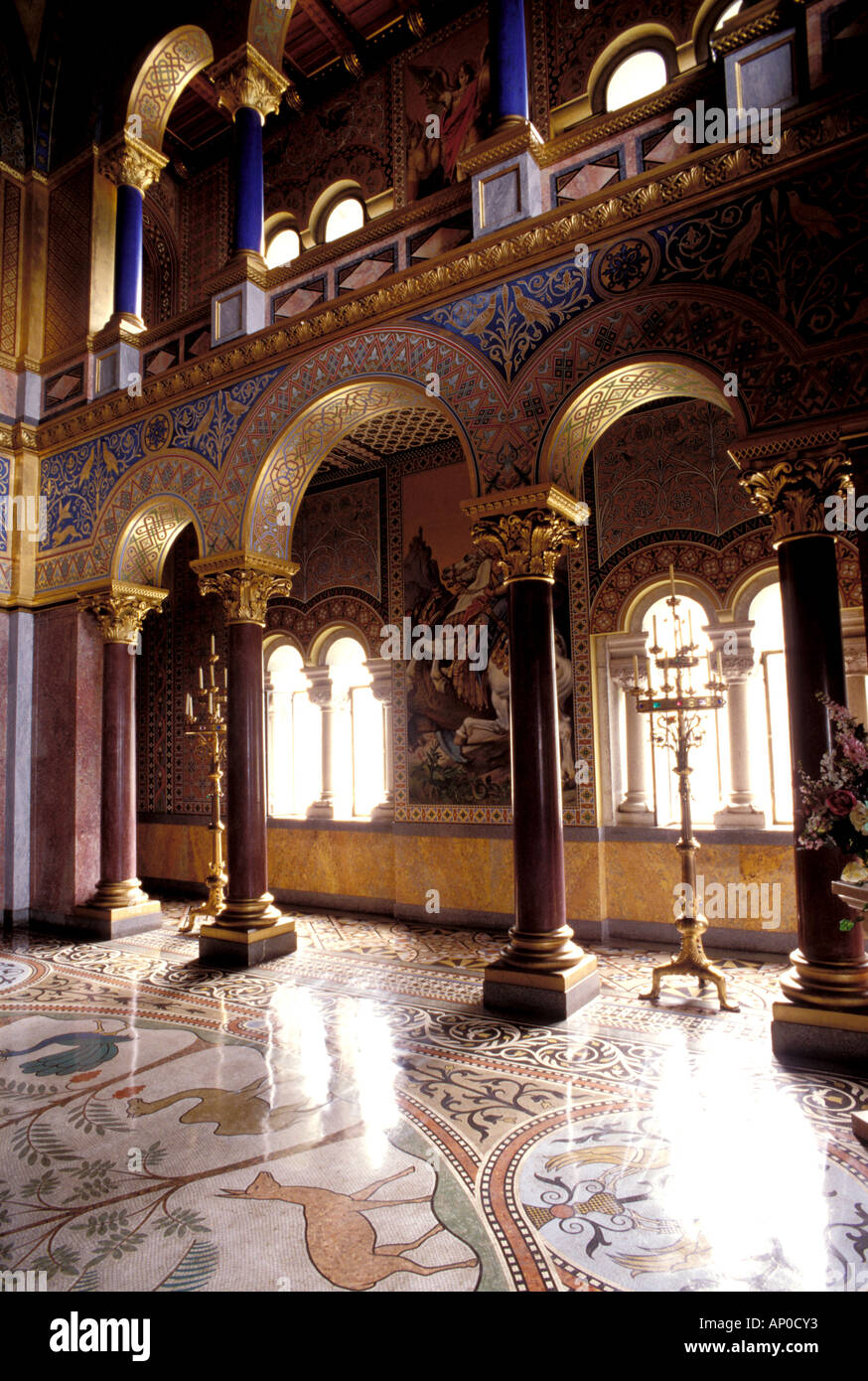 Neuschwanstein castle interior hi-res stock photography and images - Alamy