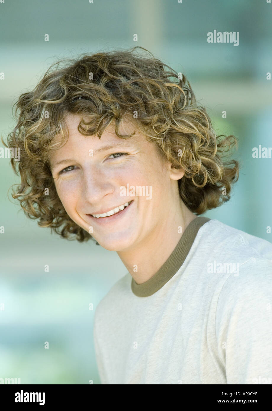 Teenage boy, portrait Stock Photo - Alamy