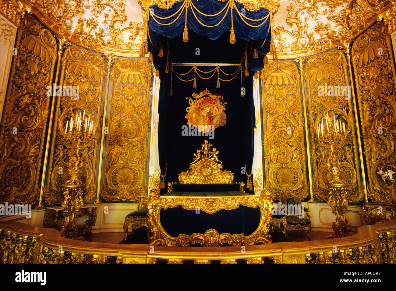 Linderhof castle interior hi-res stock photography and images - Alamy