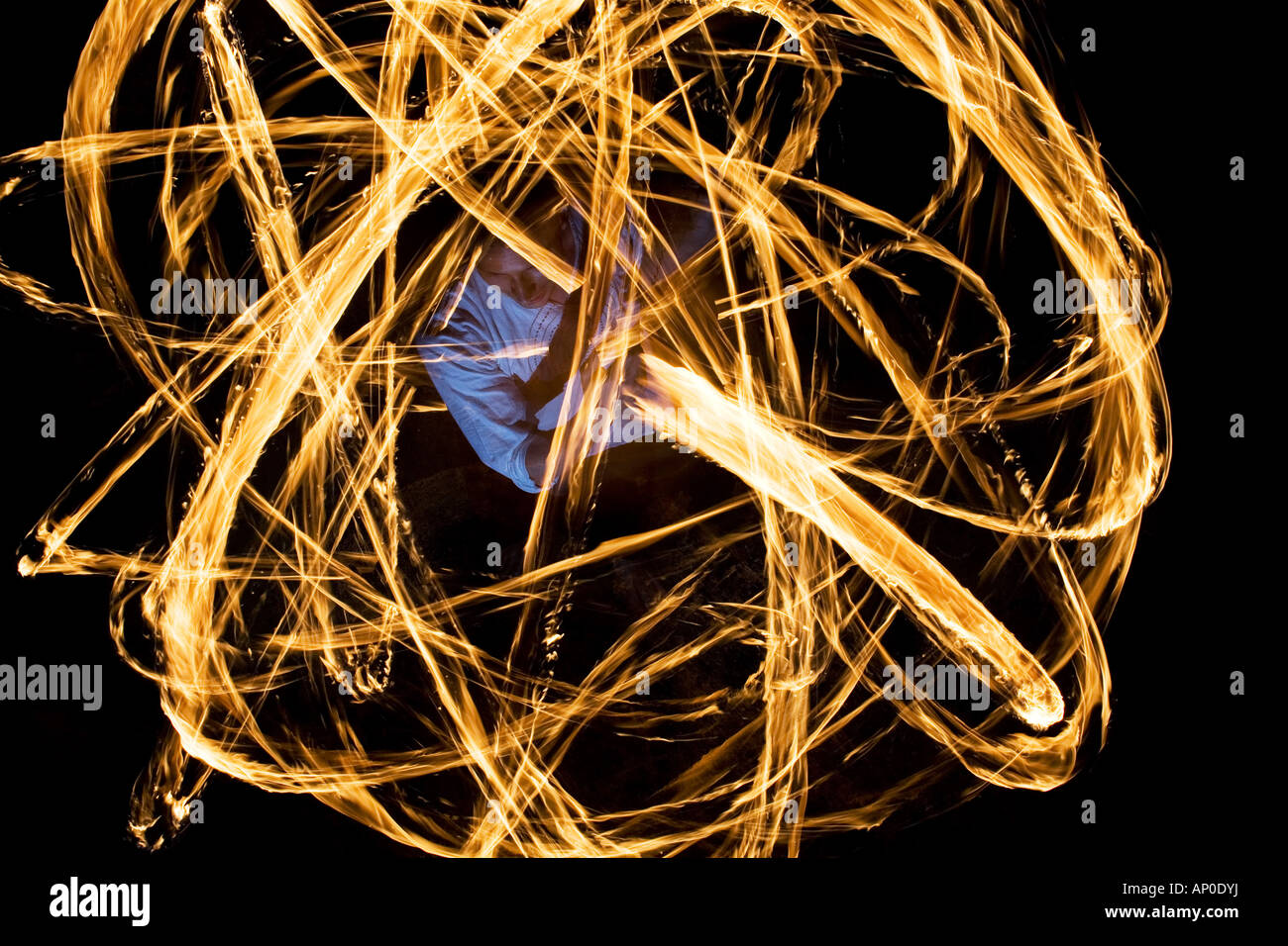 Fire dancers patternMan Fire dancing with fire sticks at night. India ...