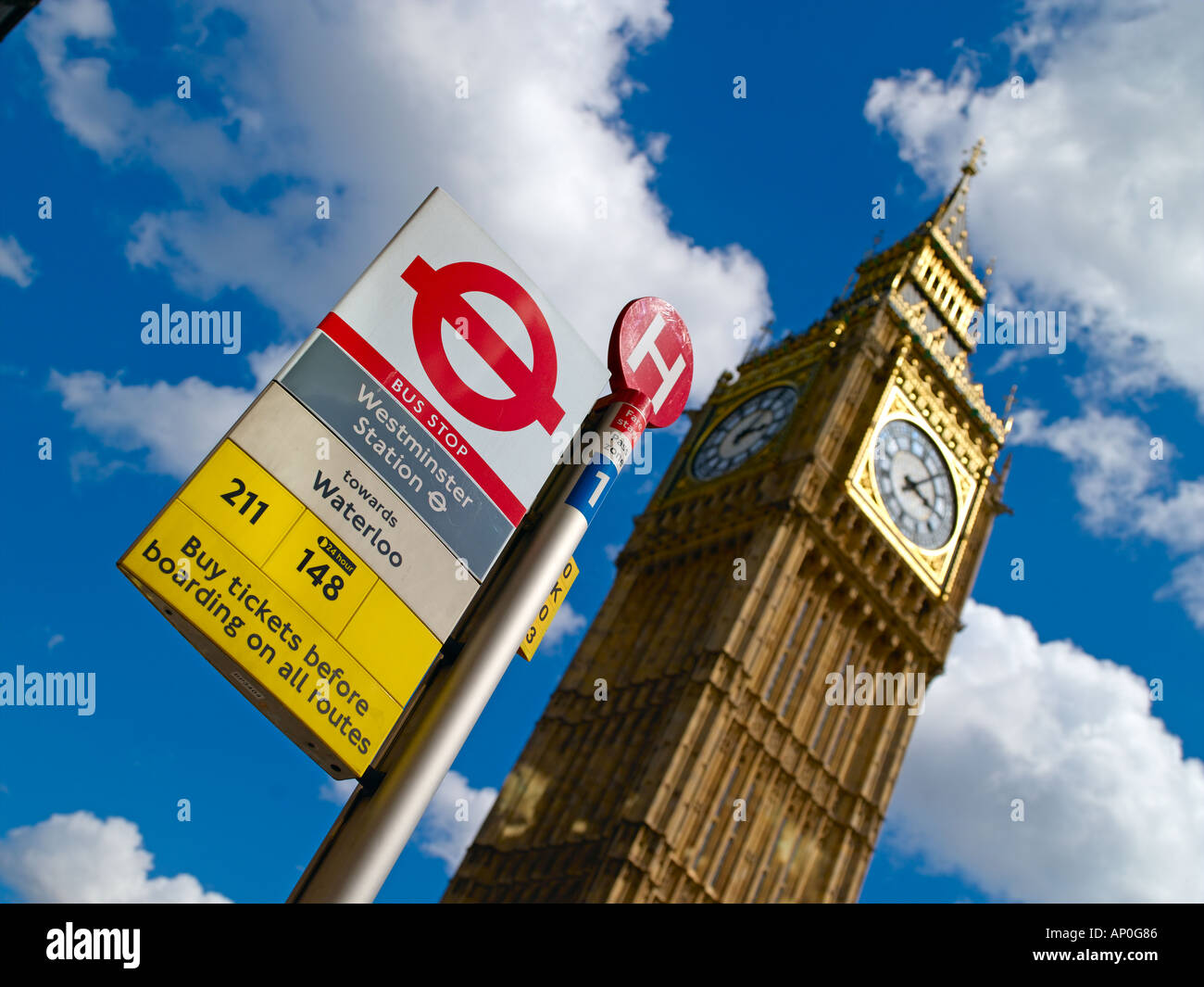 Big Ben St.Stephen's Tower the Houses of Parliament Westminster Stock ...