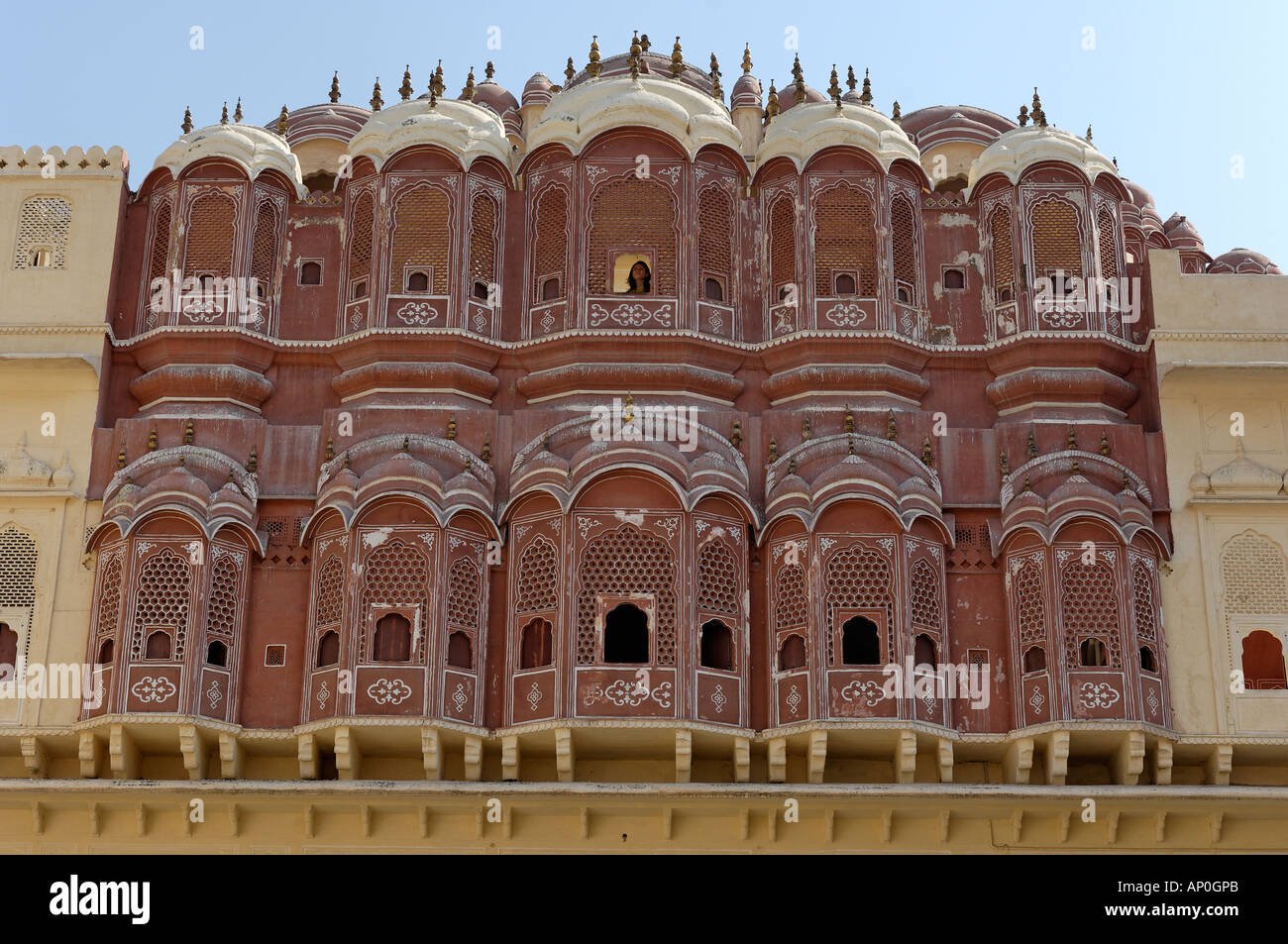 The inner windows of the Hawa Mahal, Jaipur Stock Photo - Alamy