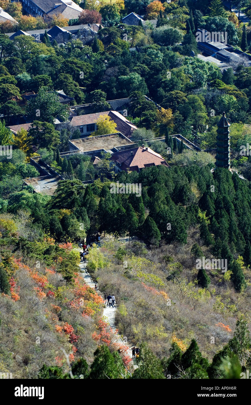 Fragrant Hills Park in the Western Hills Beijing China Stock Photo - Alamy