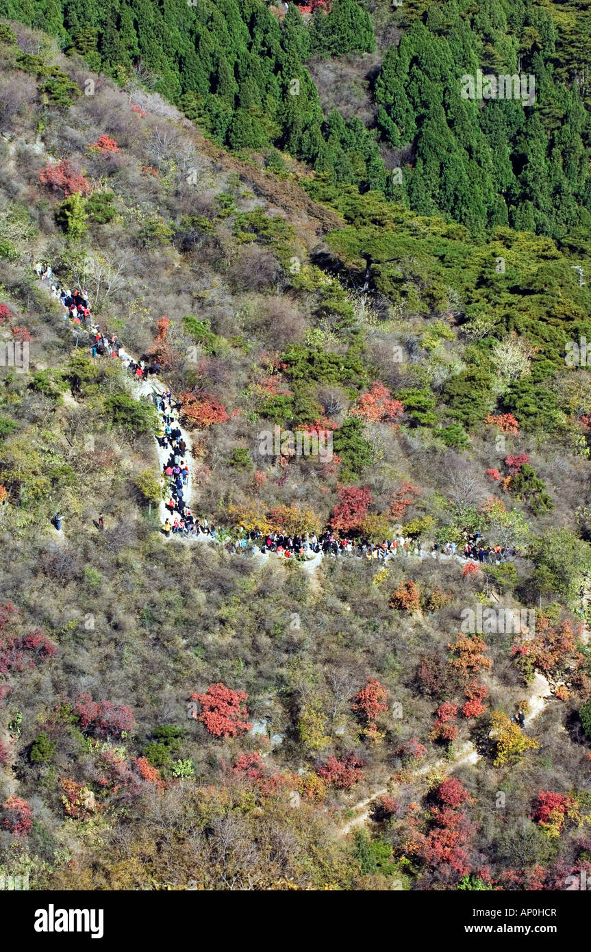Fragrant Hills Park in the Western Hills Beijing China Stock Photo - Alamy