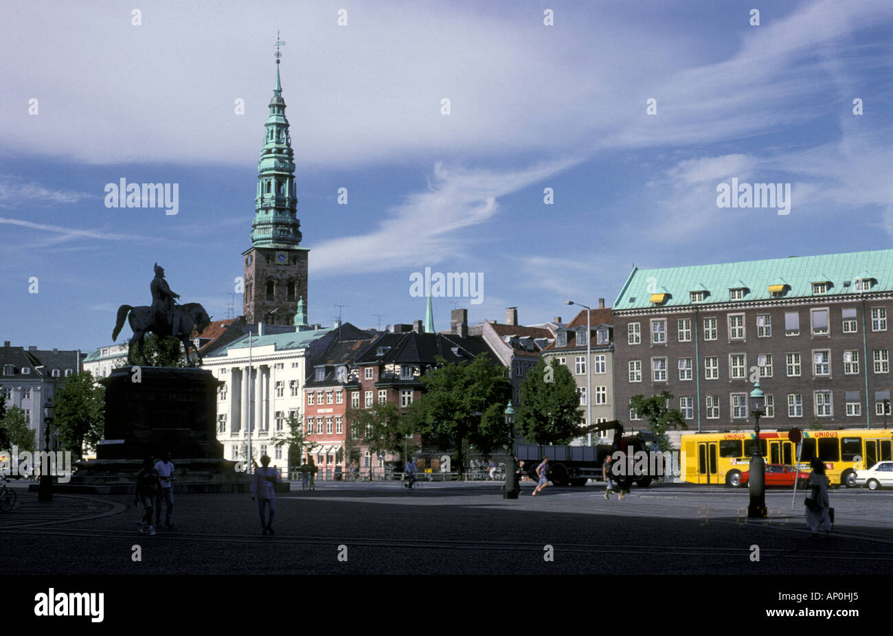 The centre of Copenhagen, Denmark Stock Photo - Alamy