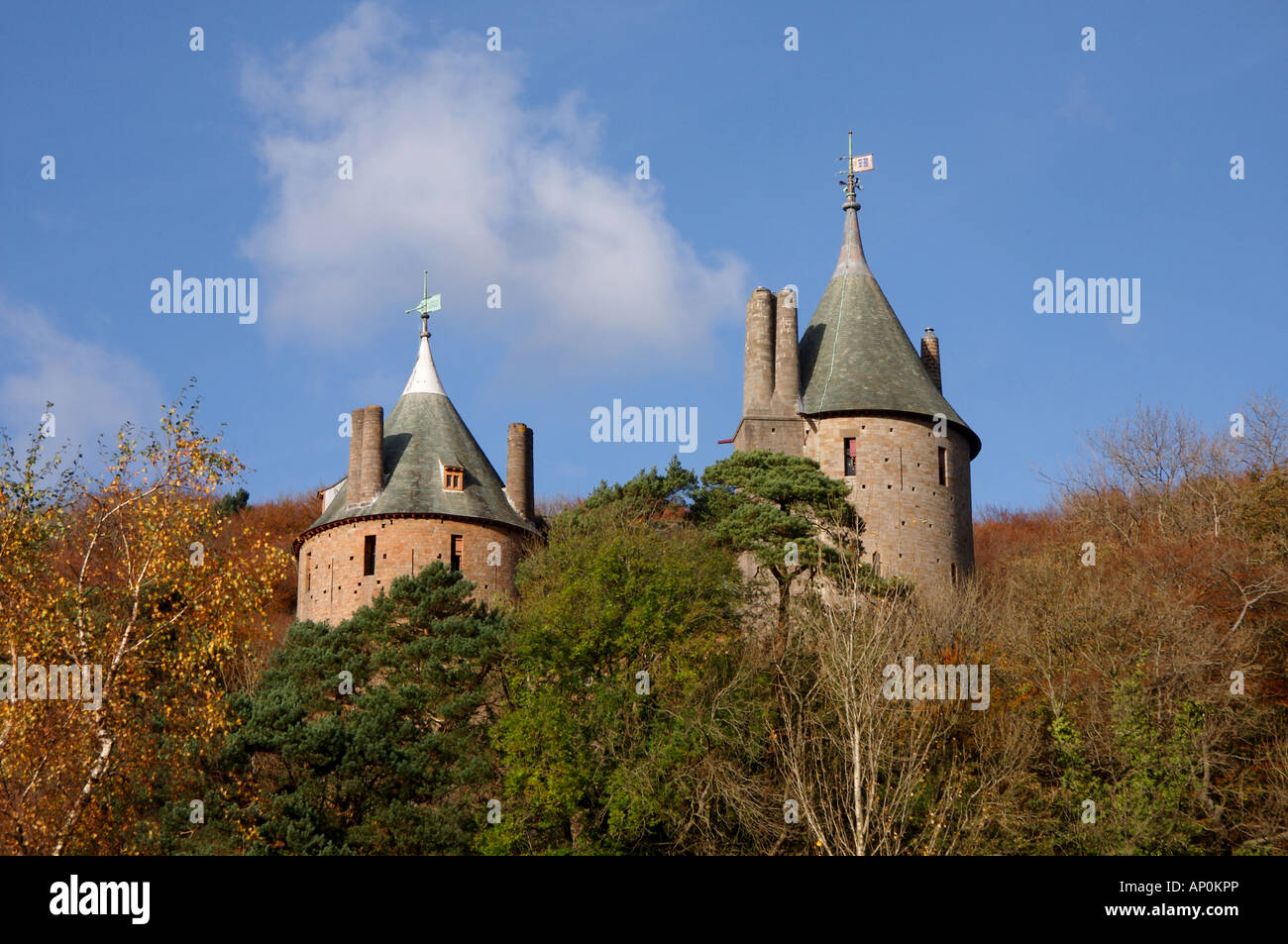 Castell coch autumn hi-res stock photography and images - Alamy
