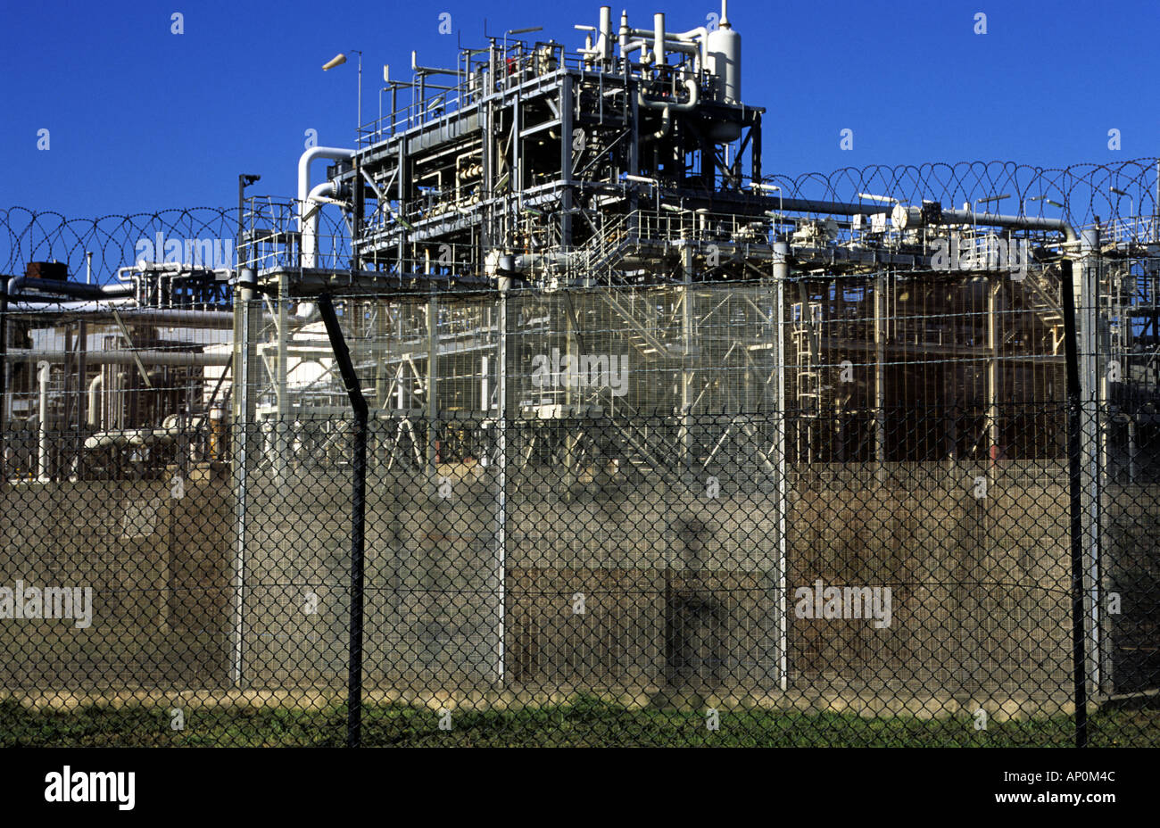 Bacton Gas terminal Bacton near Great Yarmouth, Norfolk, UK Stock Photo ...