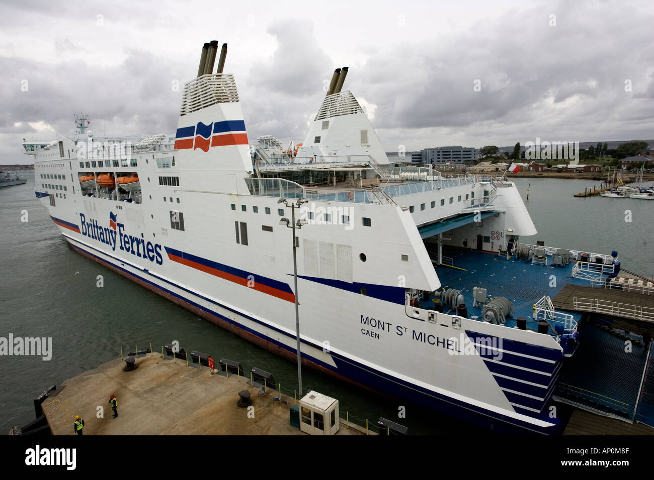 Cross channel ferry docking in hi-res stock photography and images - Alamy