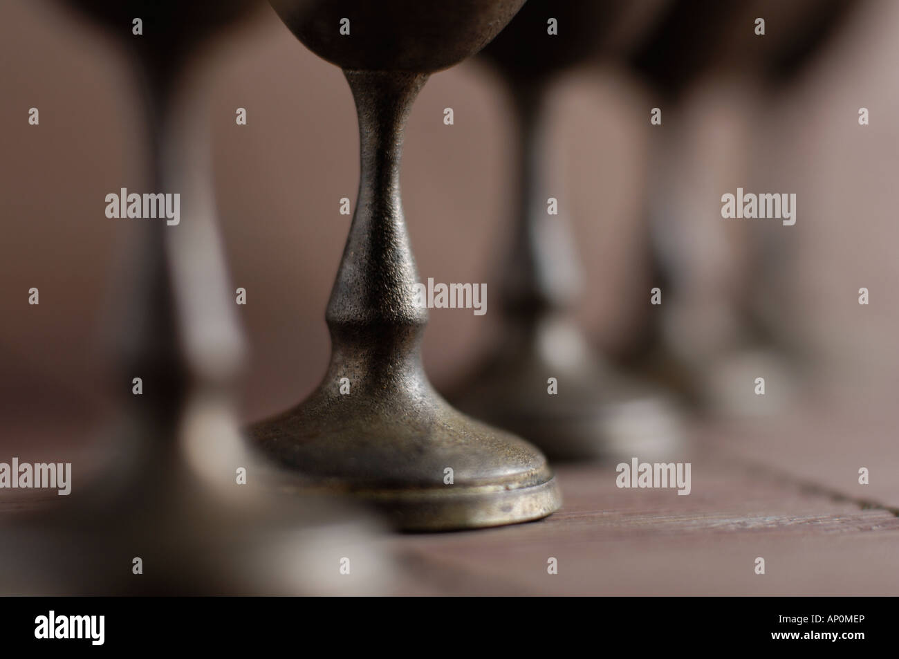 Antique vintage stemware Stock Photo - Alamy