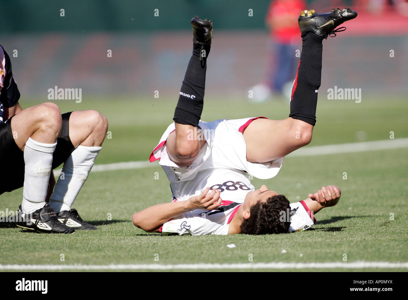 Football somersault hi-res stock photography and images - Alamy