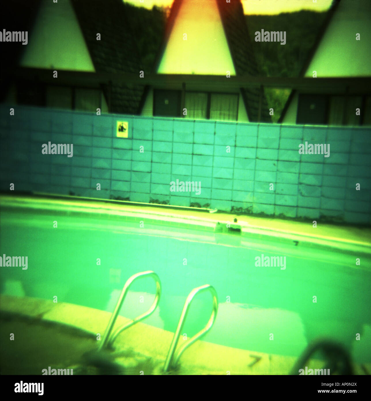 1950s california pool hi-res stock photography and images - Alamy