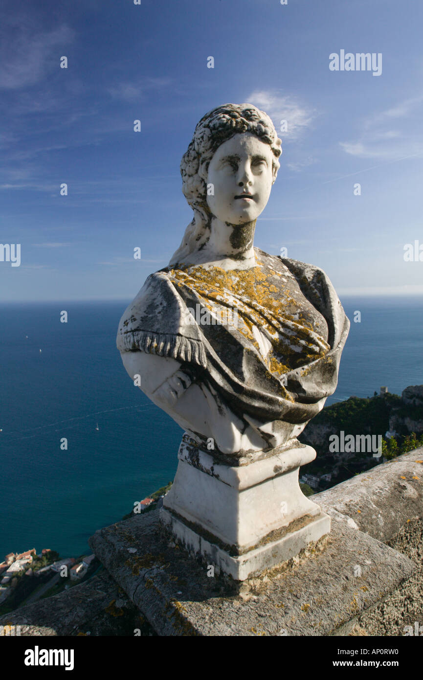 Belvedere villa cimbrone ravello campania hi-res stock photography and ...