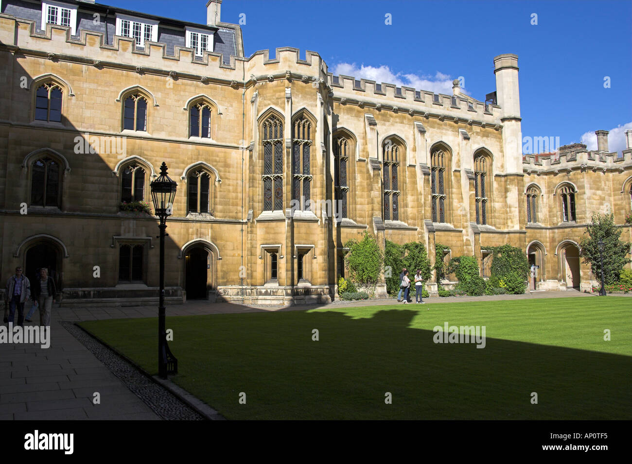 Quadrangle corpus christi college cambridge hi-res stock photography ...