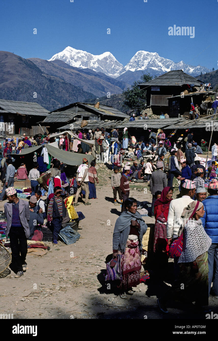 Karyolaug peaks as backdrop hi-res stock photography and images - Alamy