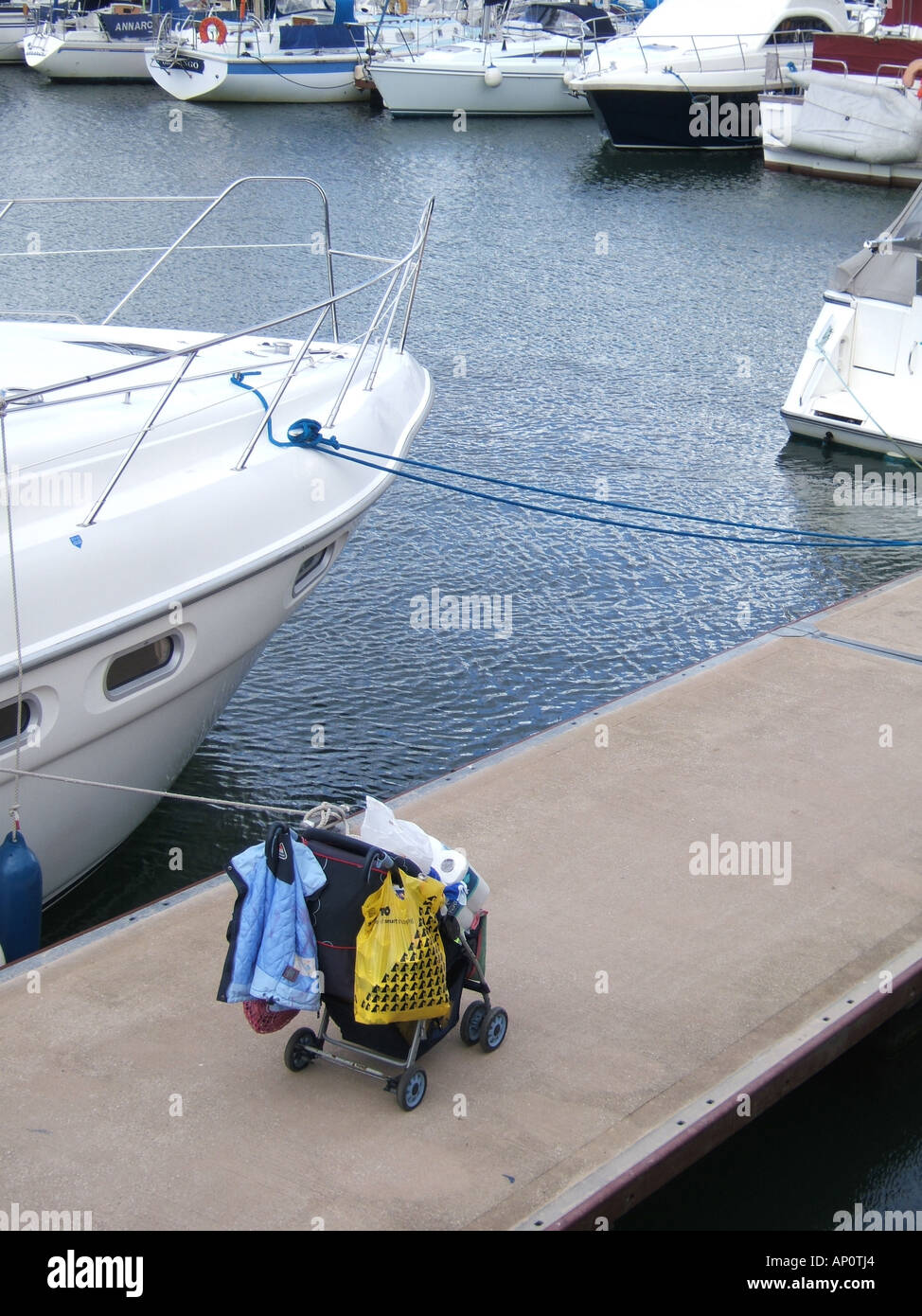 Pram outside alone hi-res stock photography and images - Alamy