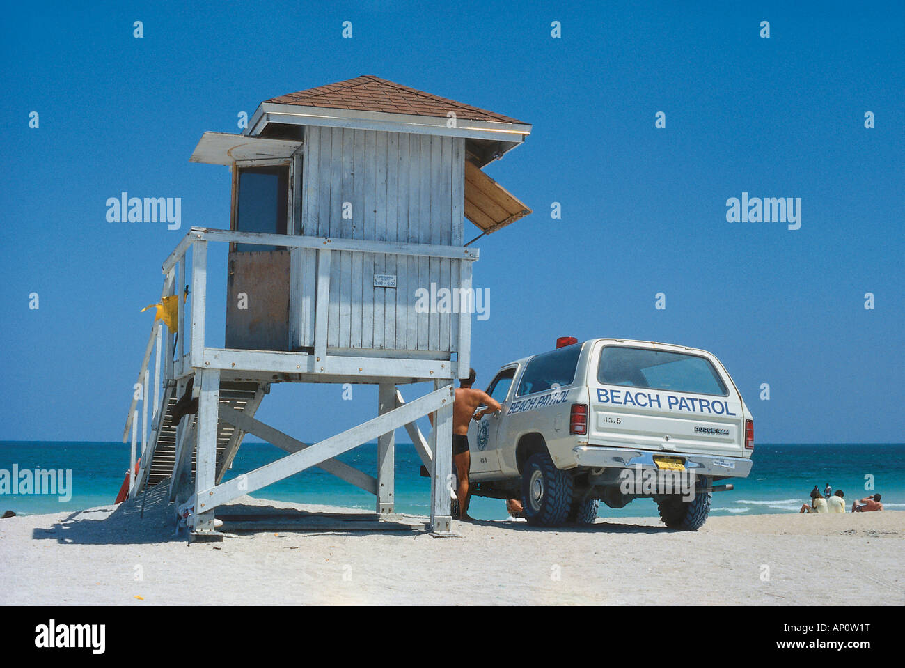 Beach Patrol, Miami, Florida, USA Stock Photo - Alamy