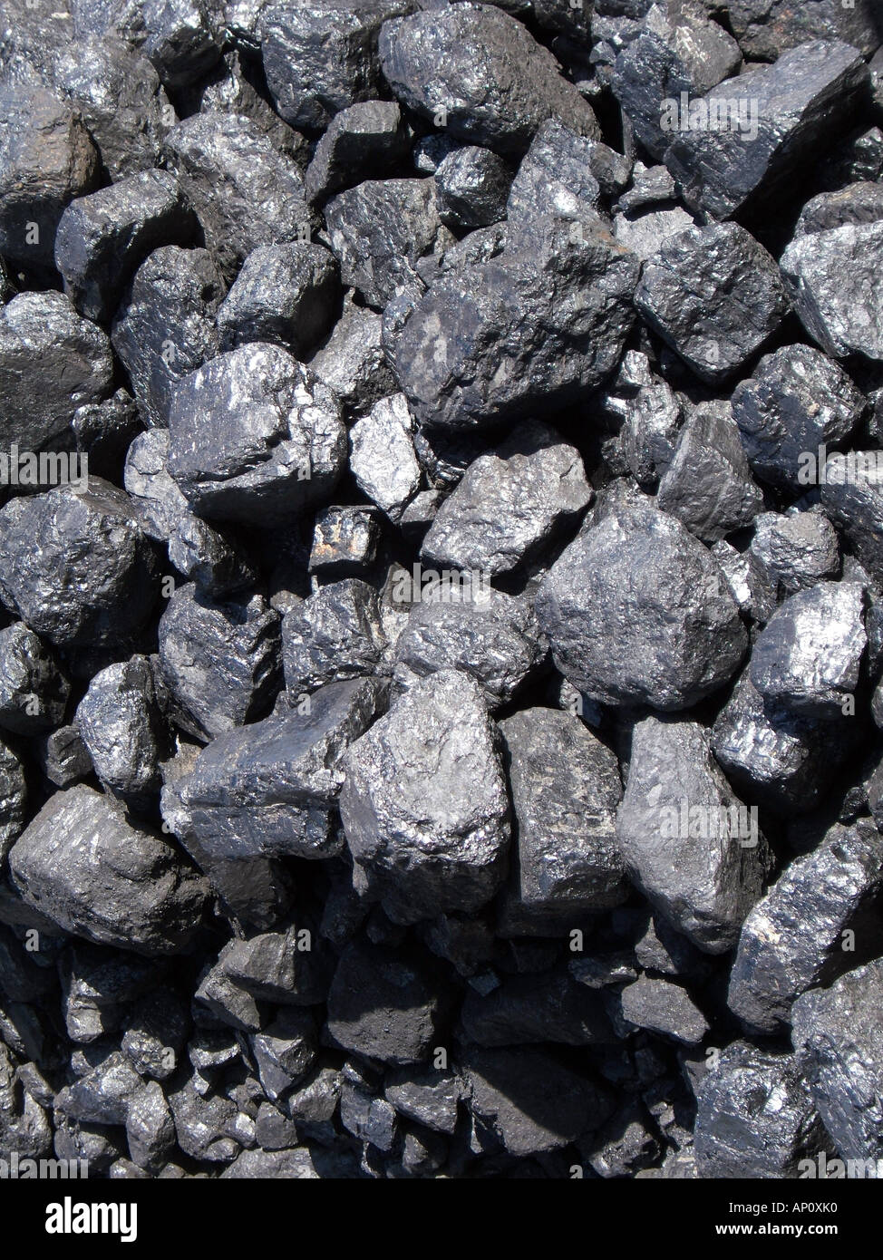detail of pile of coal Stock Photo - Alamy