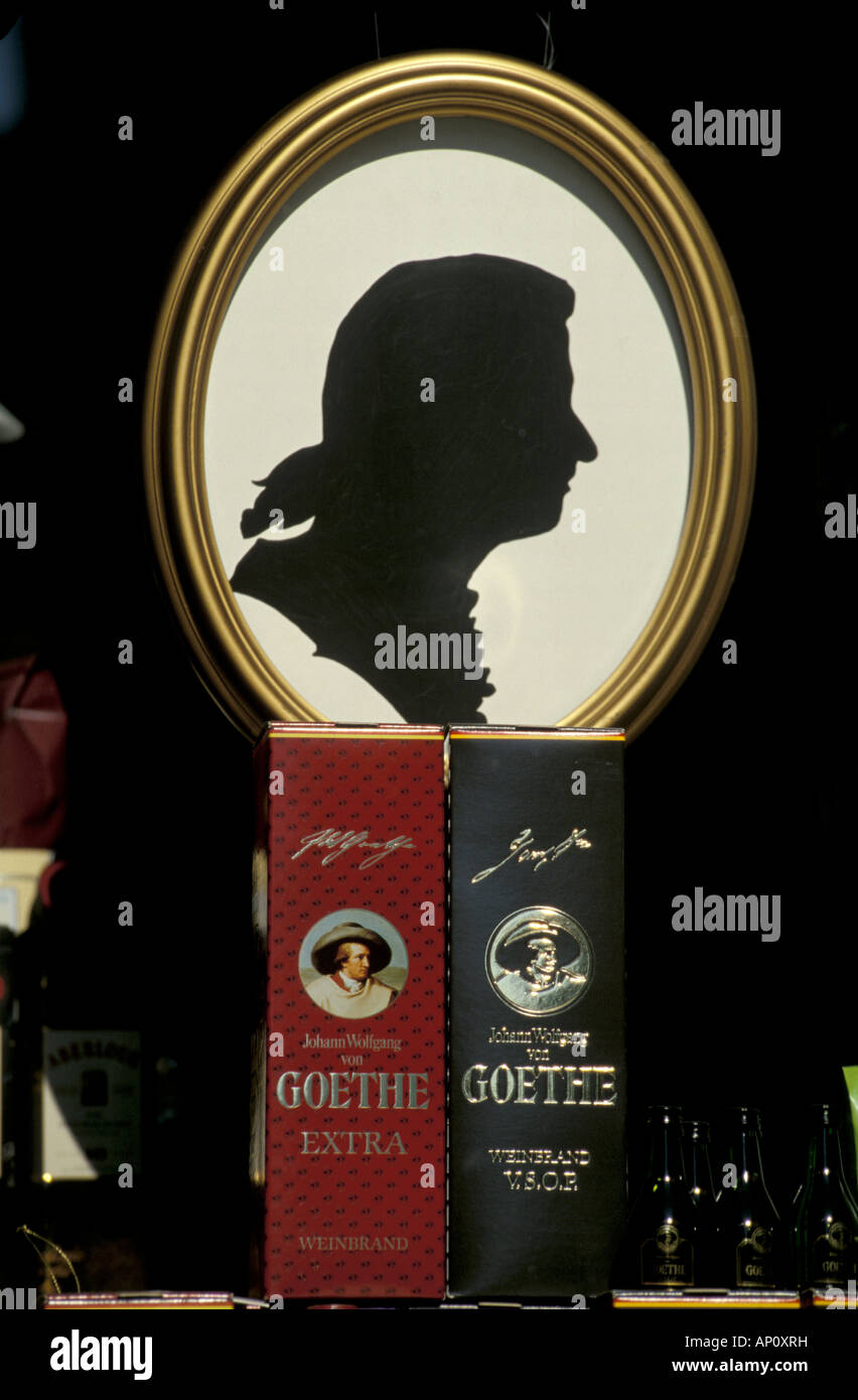 Goethe Souvenirs, Weimar, Thueringen Deutschland, Europa Stock Photo ...