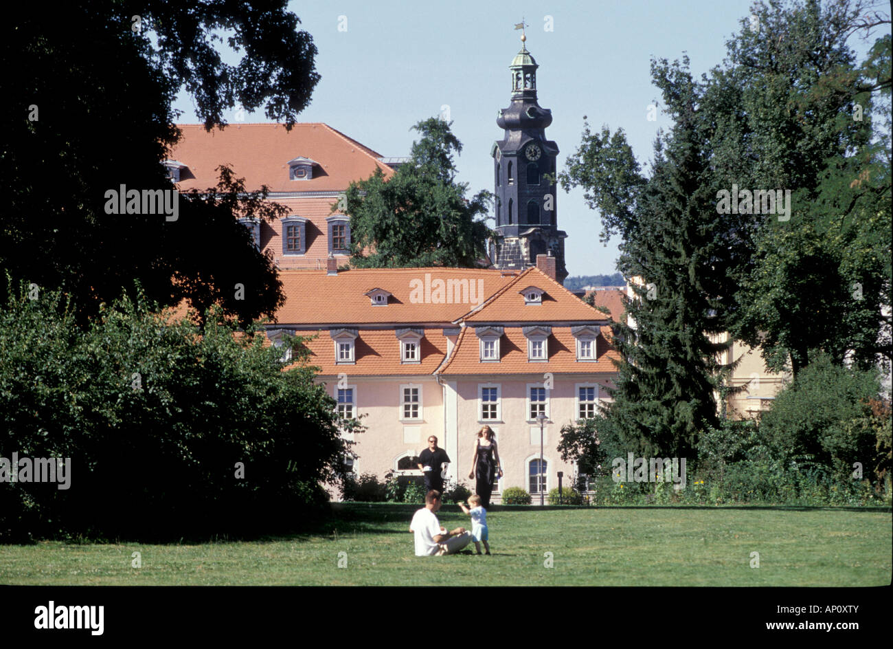 Weimar Park an der Ilm, Weimar, Thueringen Deutschland, Europa Stock ...