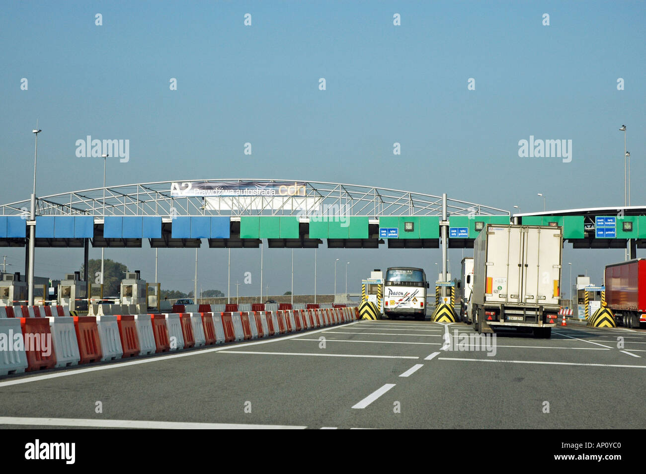 A2 highway in Poland Stock Photo - Alamy