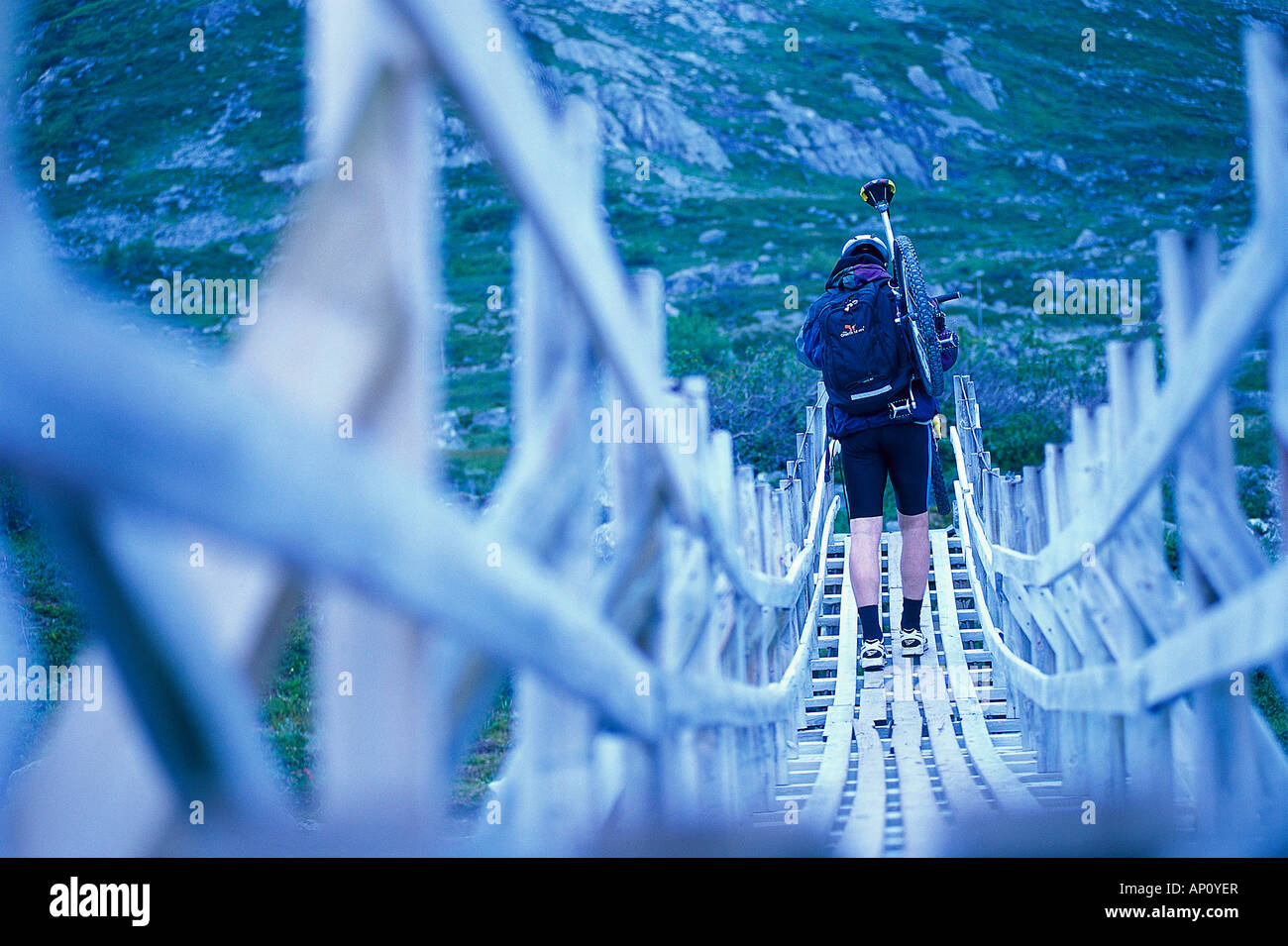 Top view bridge over man hi-res stock photography and images - Alamy