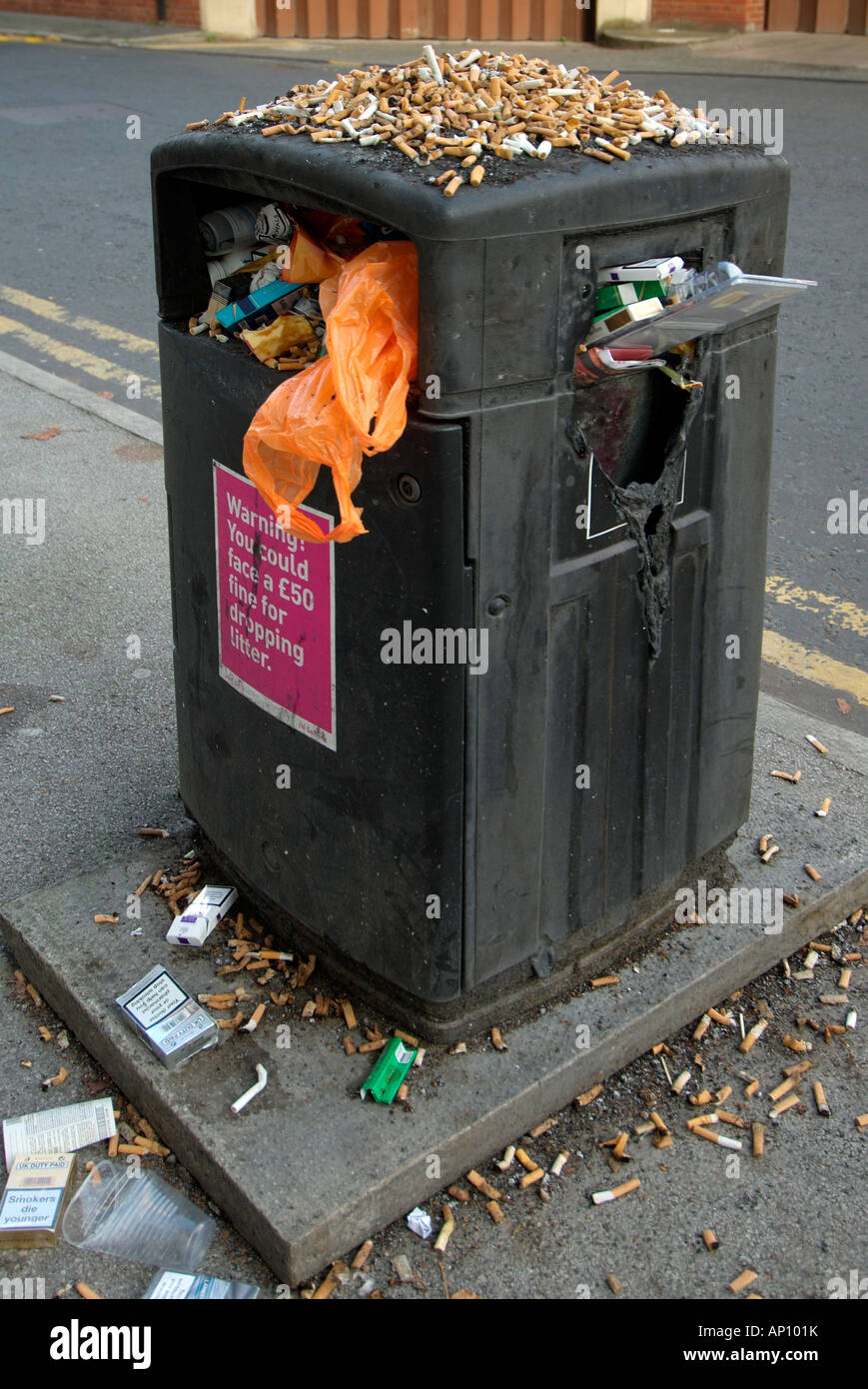 cigarette ends dimp butt pollution rubbish health hazard environment ...