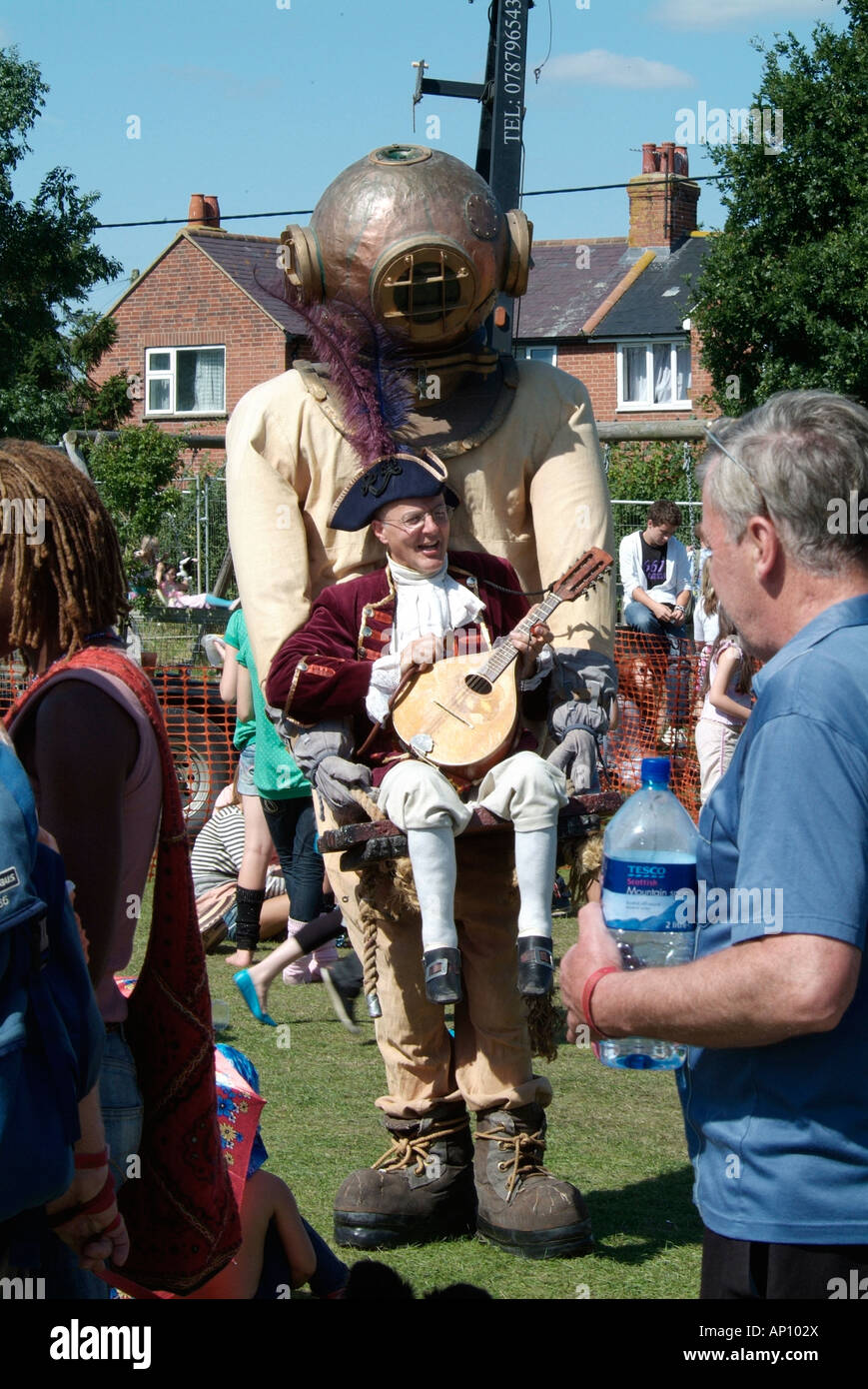 deep sea diver carry support sailor minstrel loot mandolin man Towersey ...