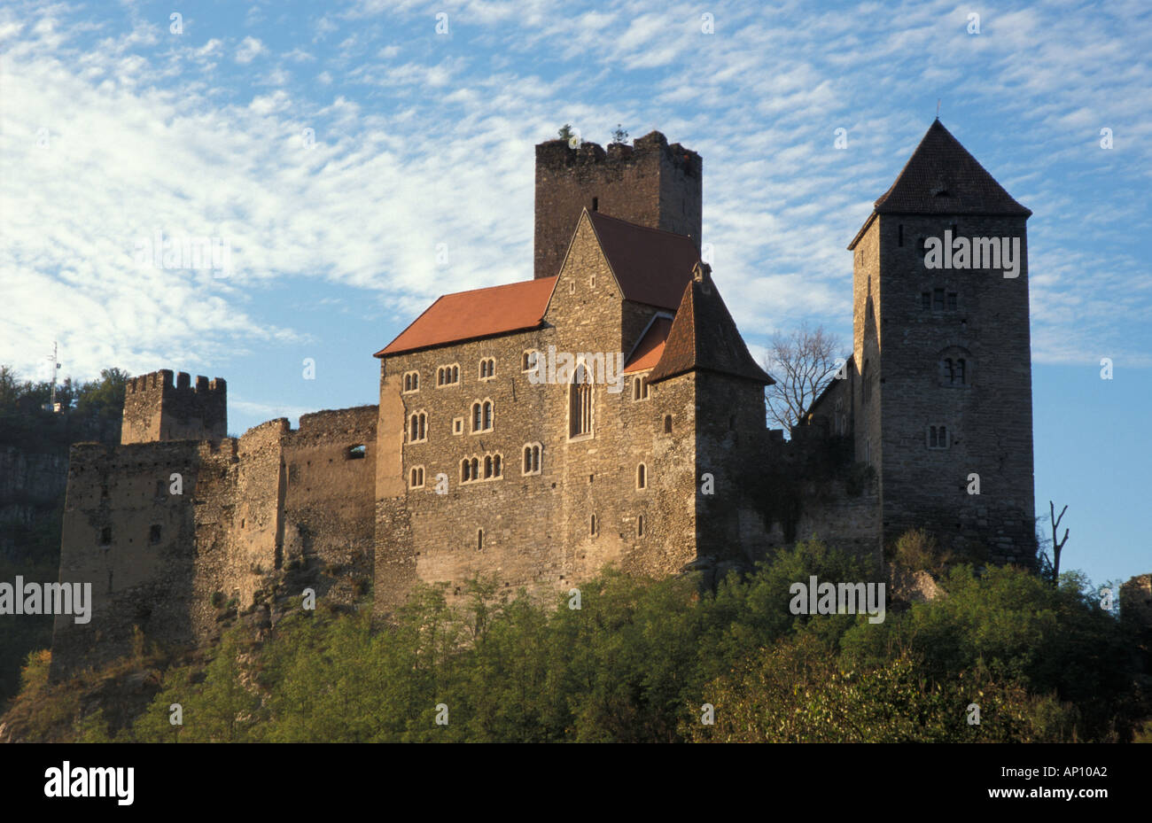 Ruin of castle hardegg hi-res stock photography and images - Alamy