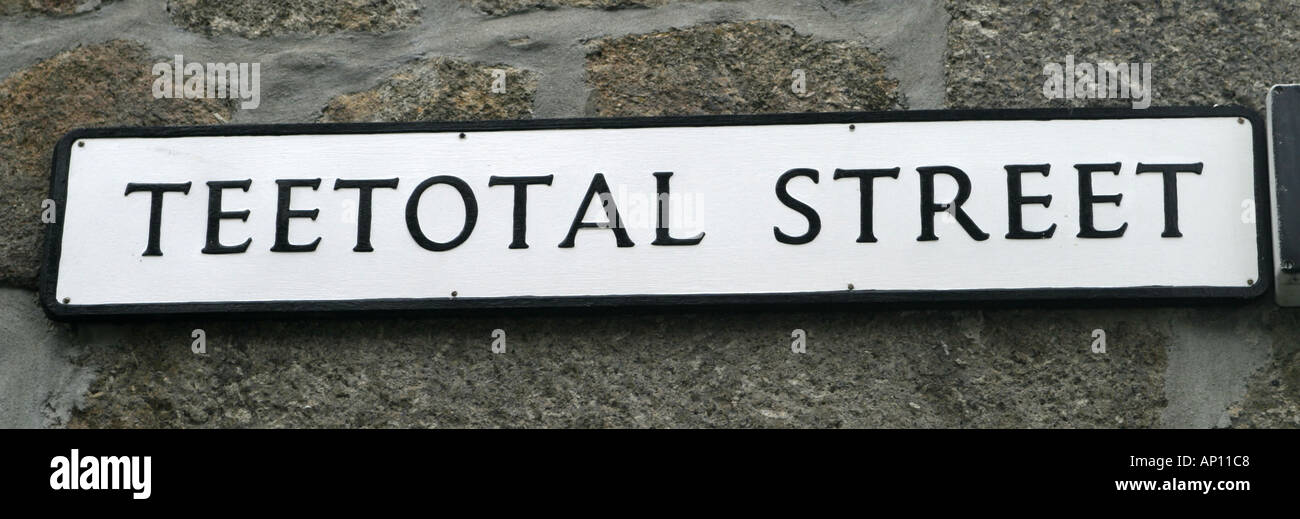 Teetotal street hi-res stock photography and images - Alamy